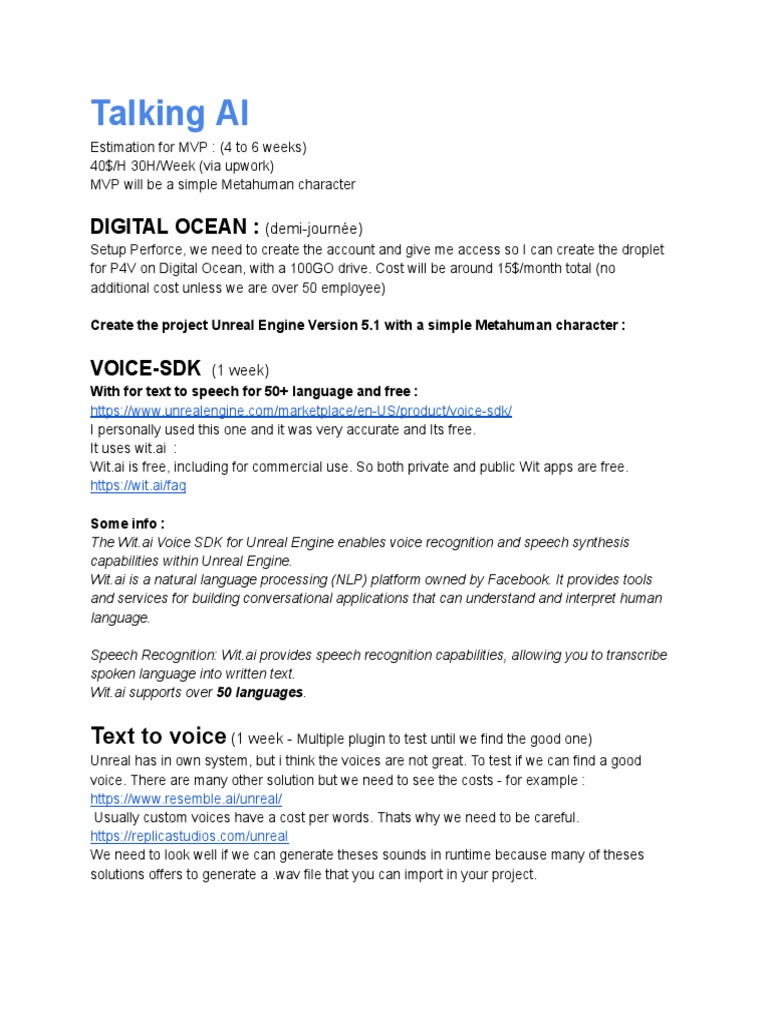 Talking AI | PDF | Speech Synthesis | Speech Recognition
