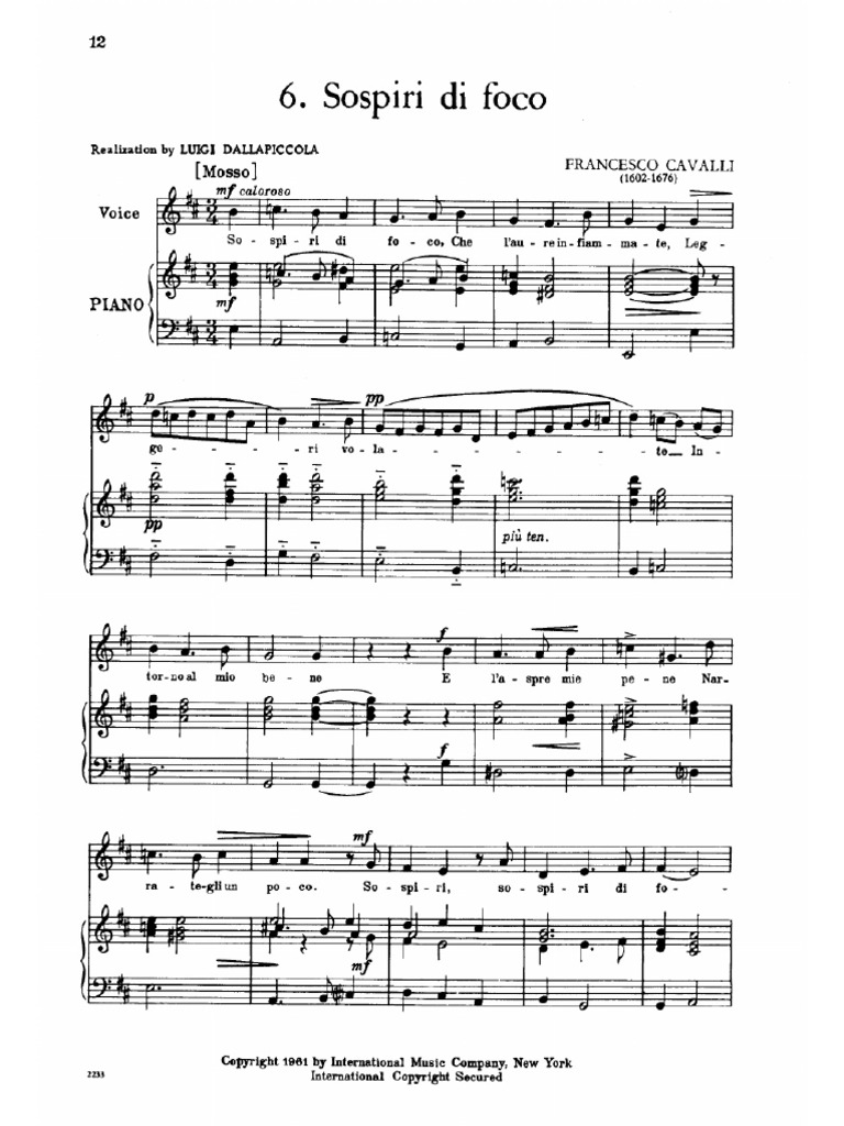 Sospiri Di Foco | PDF