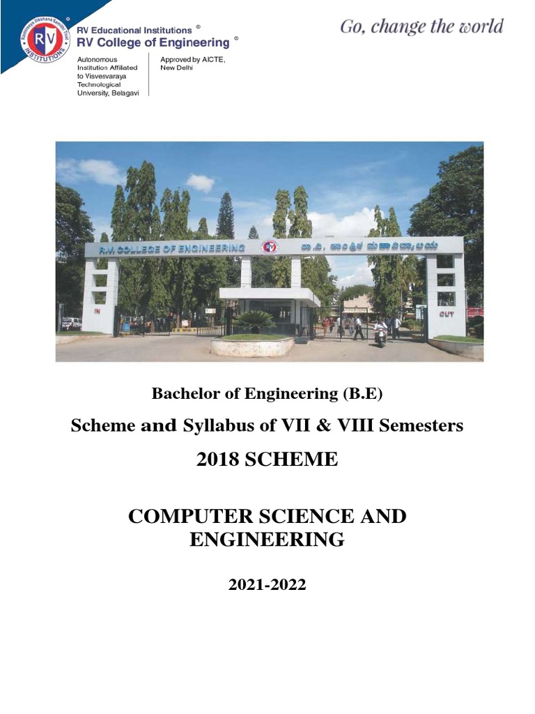 CS Vii & Viii 2018 Syllabus | PDF | Parallel Computing | Process (Computing)