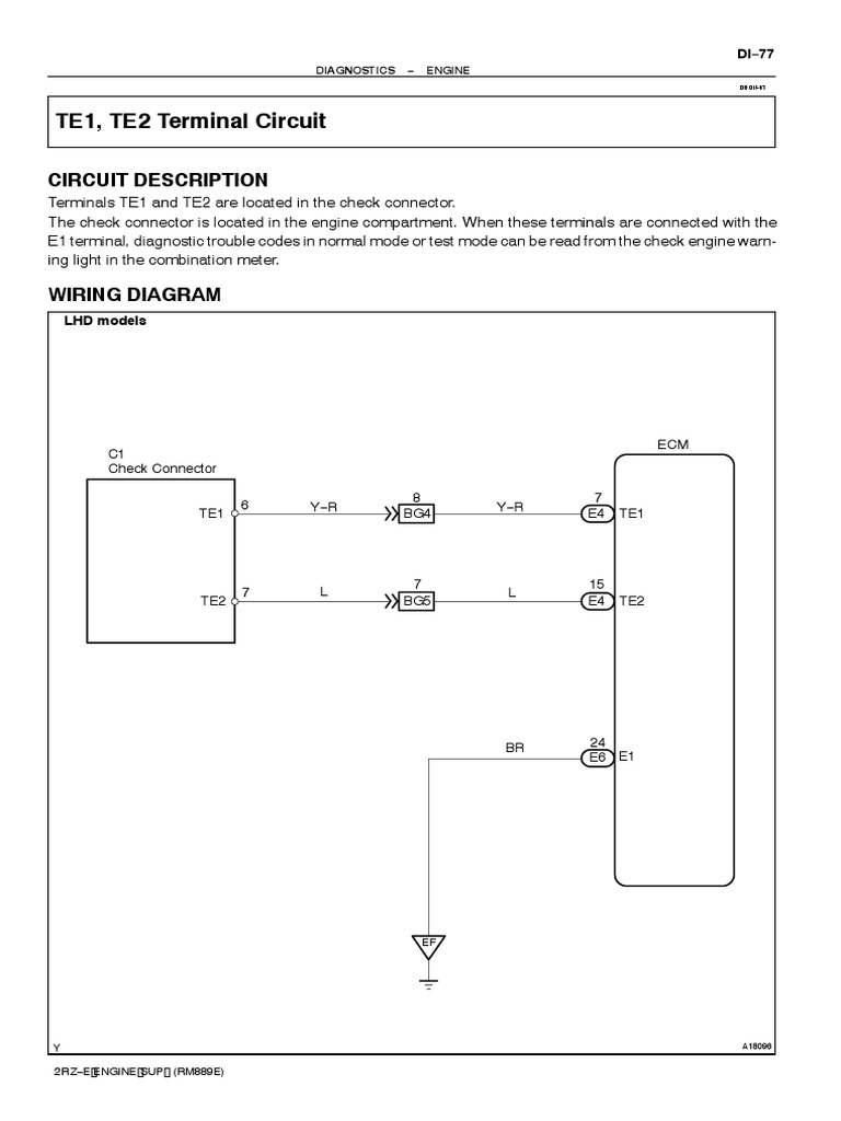 23. TE1 ، TE2 الدائرة الطرفية | PDF | Electrical Components ...