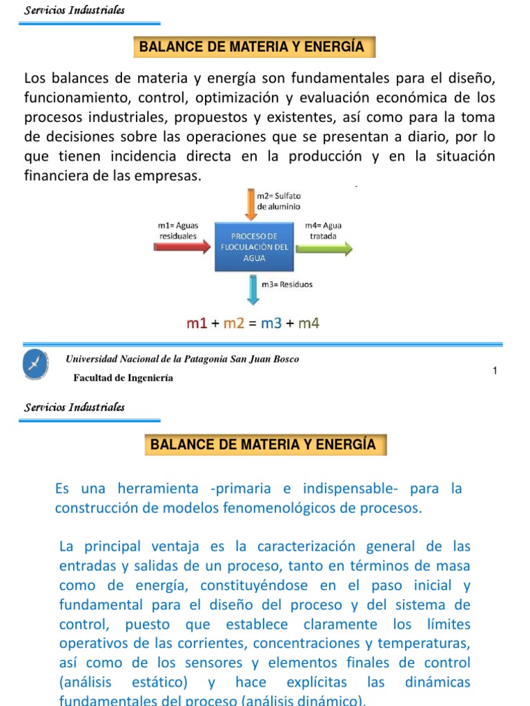 2-Balance de Materia Y Energía | PDF | Estequiometría | Reacciones químicas