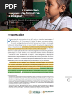 Modelo de Evaluacion Diagnostica, Formativa e Integral | PDF | Evaluación | Enseñando