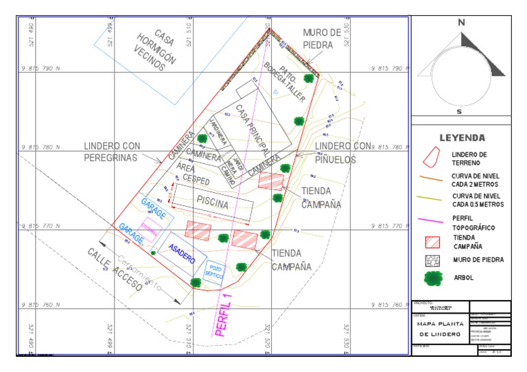 Mapa Planta | PDF | Cartografía | Topografía