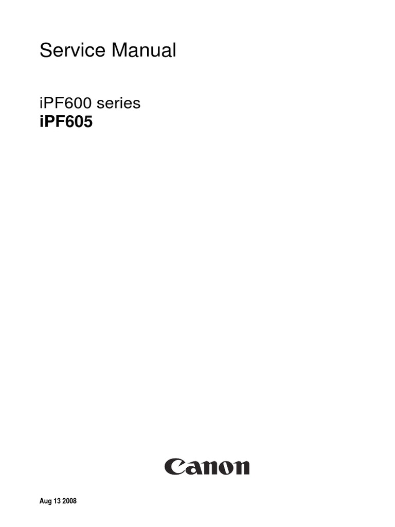 Ipf605 SM | PDF | Printer (Computing) | Electronic Circuits