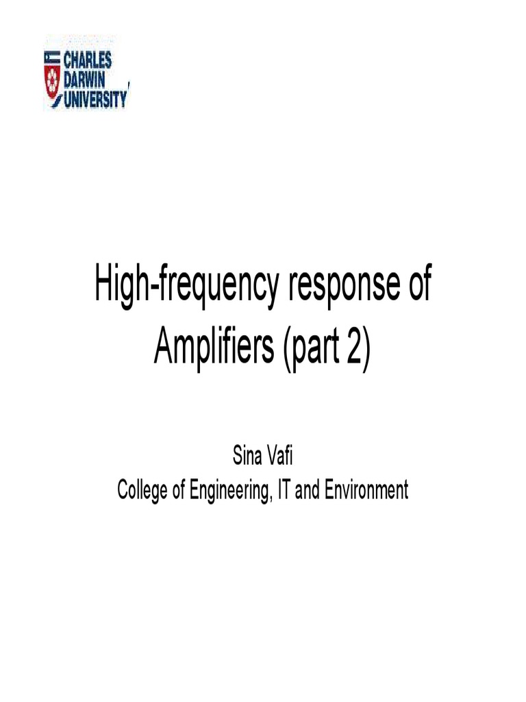 ENG 571 - Lecture - Notes - Week - 7 - Part - 1 | PDF | Electrical ...
