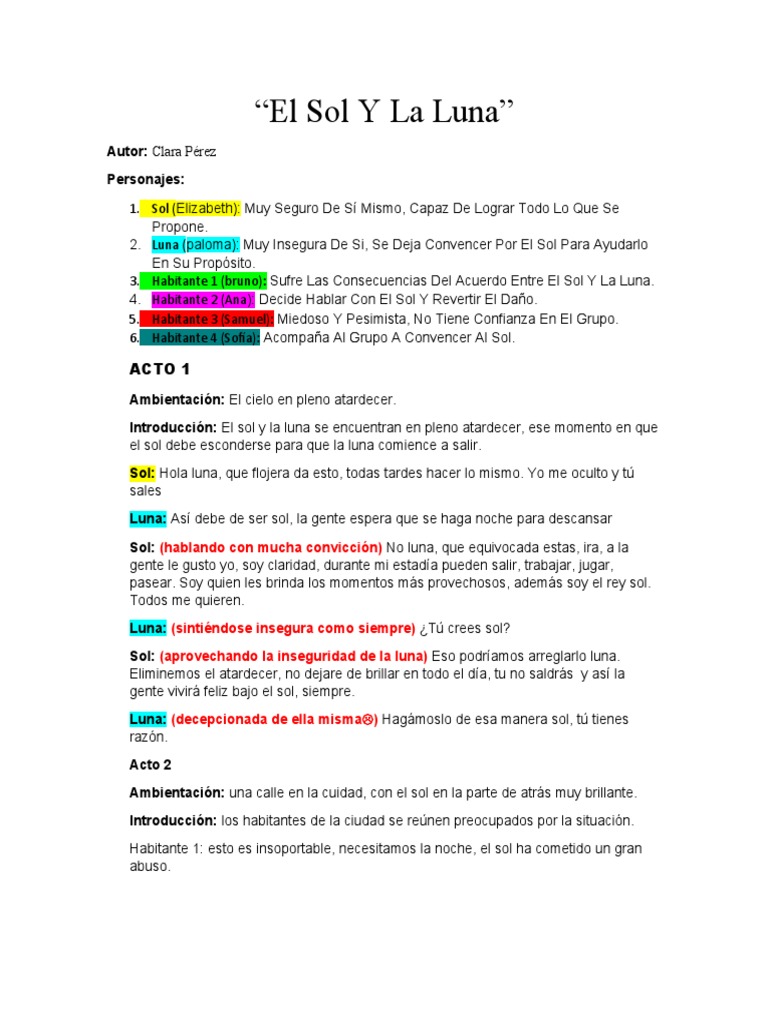 El Sol Y La Luna | PDF | Dom