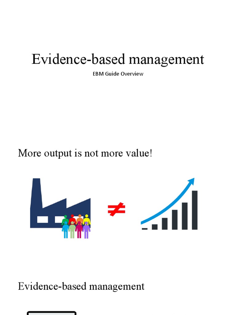 Evidence-Based Management | Download Free PDF | Innovation | Evidence ...