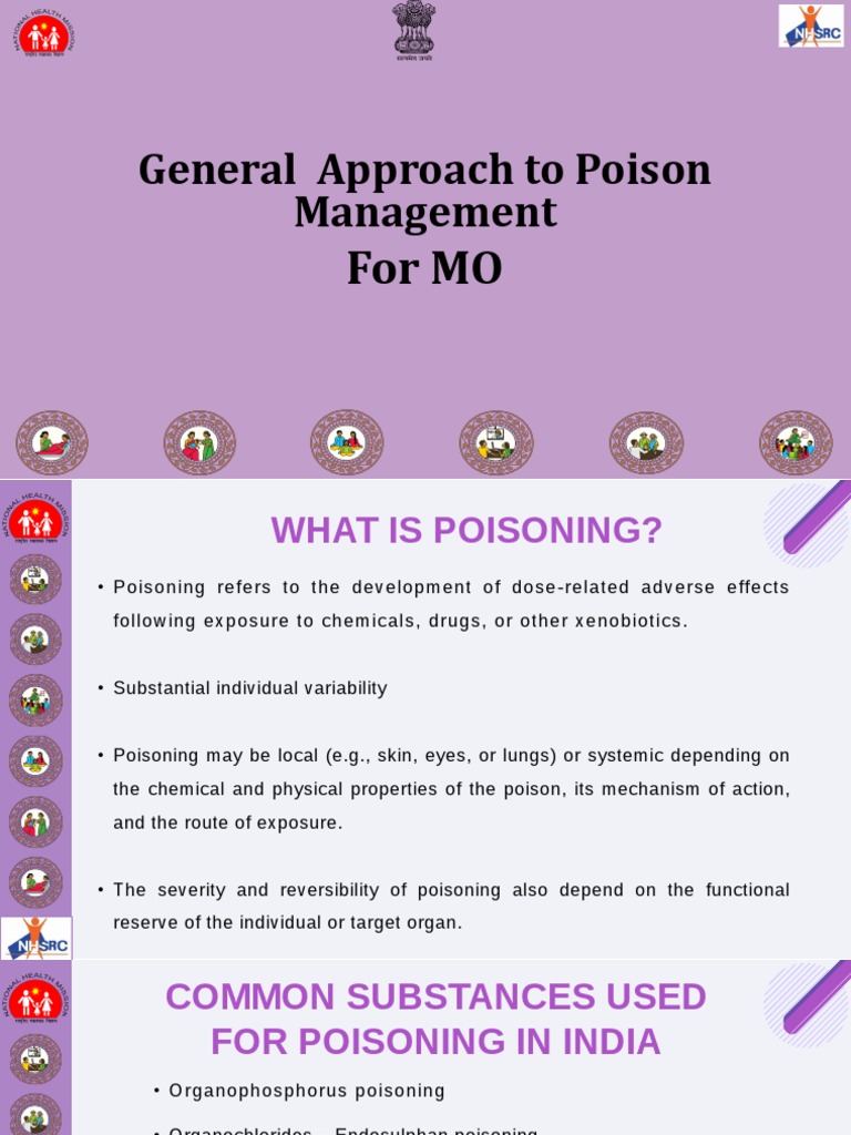 Emergency Care For MO - General Approach To Poison Management | PDF ...