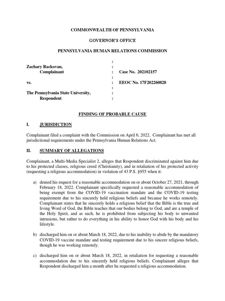 Findings Rackovan | Download Free PDF | Justice | Crime & Violence