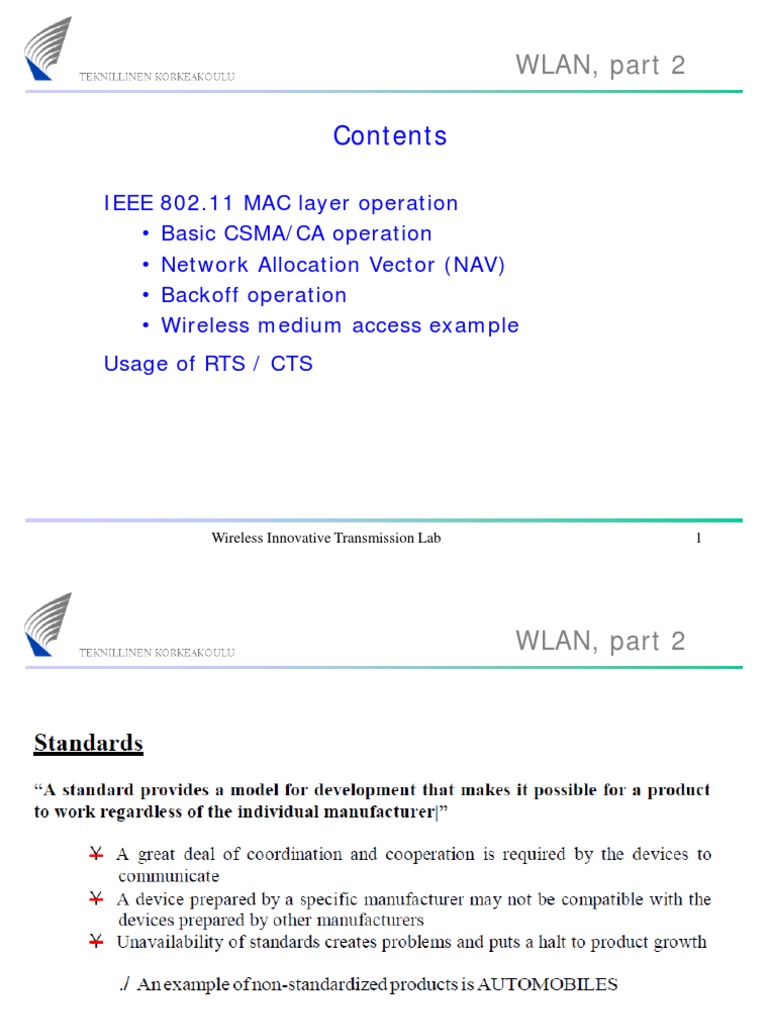 Csma 3 | PDF | Wireless Lan | Network Protocols