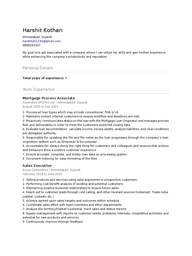 Resume HK | Download Free PDF | Sales | Technical Support