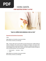 Hora Santa para Niños 2021 - Jueves Santo | PDF | Misa (liturgia) | eucaristía