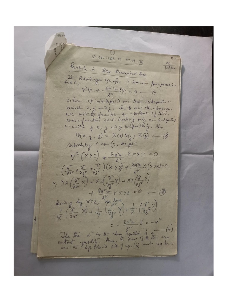 Atomic Structure Ch 3 Pdf