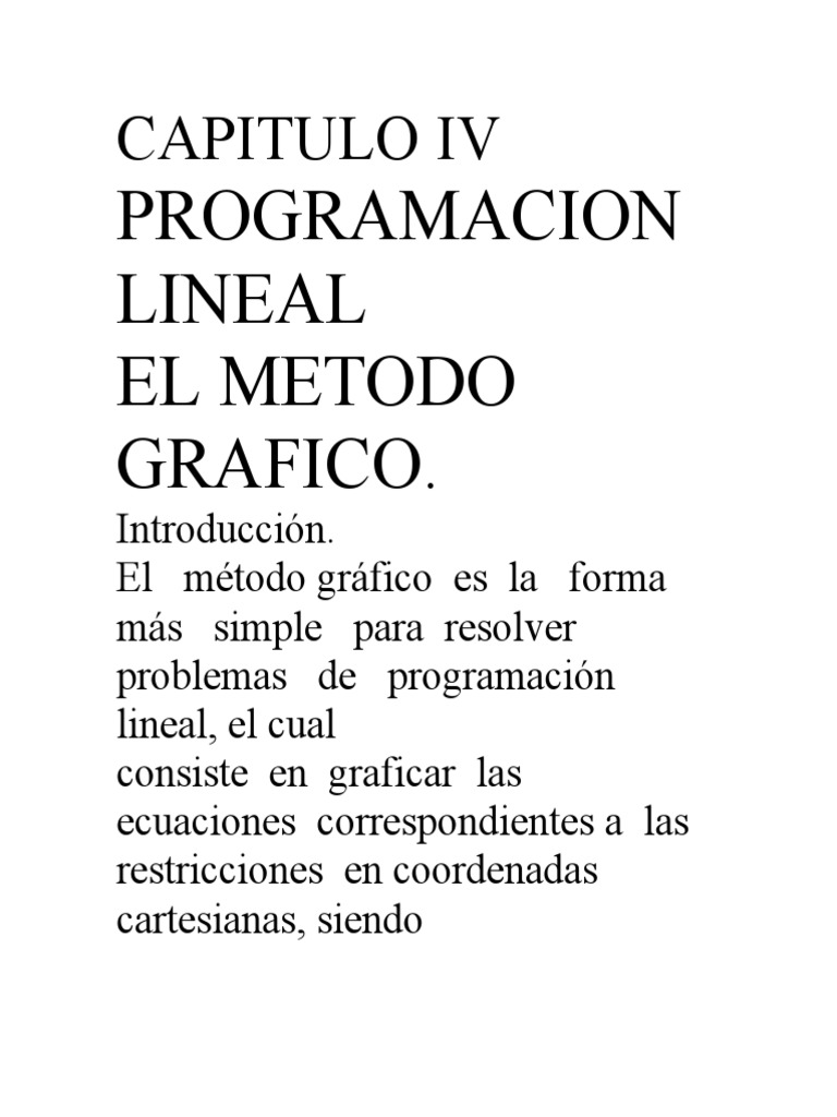 Método Simplex de Programación Lineal 2 2022 | PDF | Ecuaciones ...