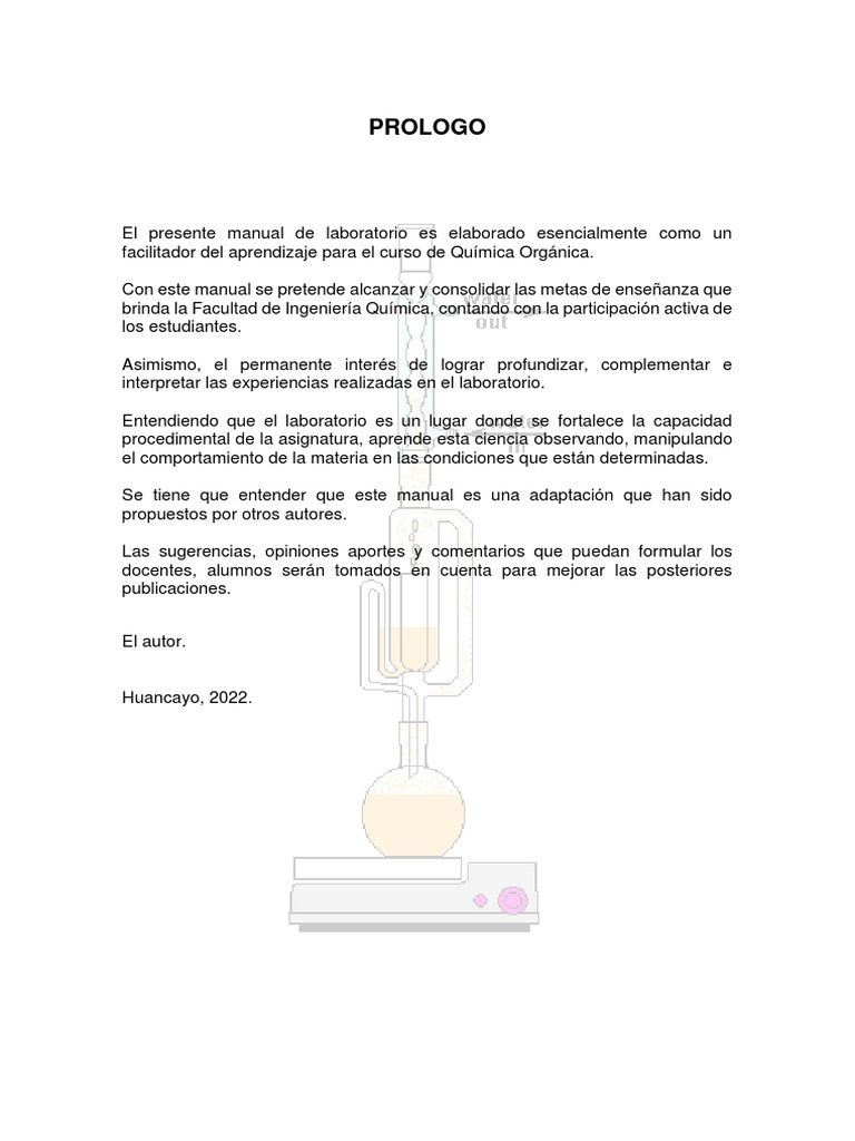Manual de Prácticas: Picrato de Butesin | PDF | Laboratorios | Quemar