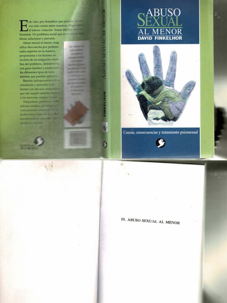 Abuso Sexual Al Menor-David Finkelhor | PDF