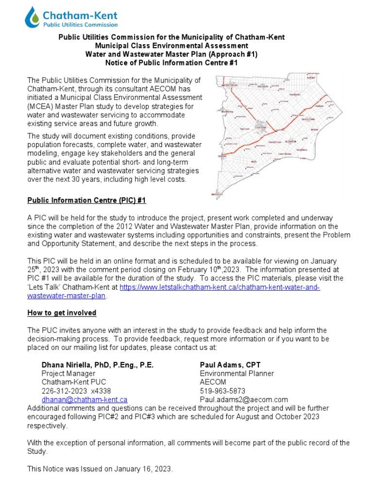 Notice of PIC1 - ReVision | PDF