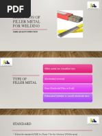 Welding Rod Chart | PDF | Technology & Engineering