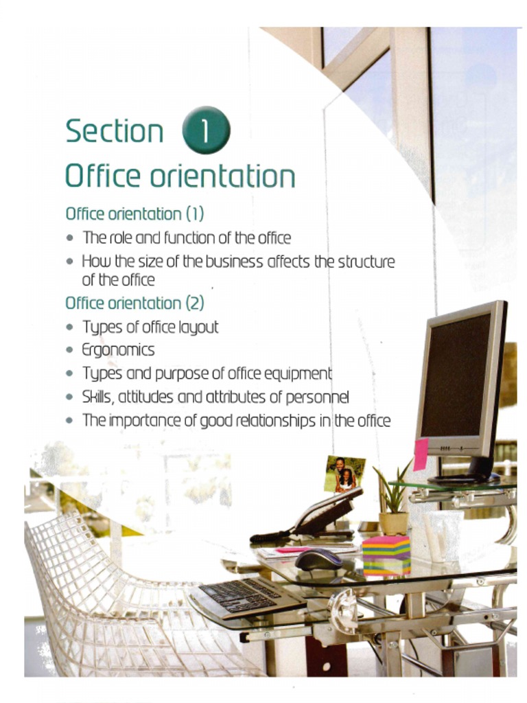 Longman Office Administration For Csec - Section 1 - Chapter 1 | PDF