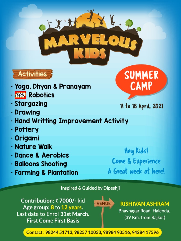 Marvelous Kids Flyer Web | PDF