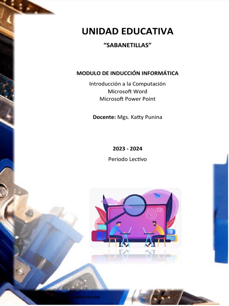 Manual de Computacion | PDF | Ciencias de la Computación | Hardware de la computadora