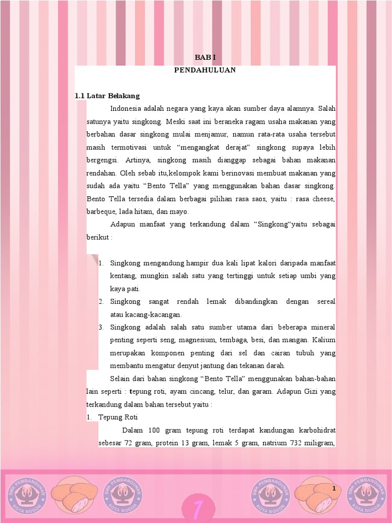 Contoh Proposal Lks | PDF