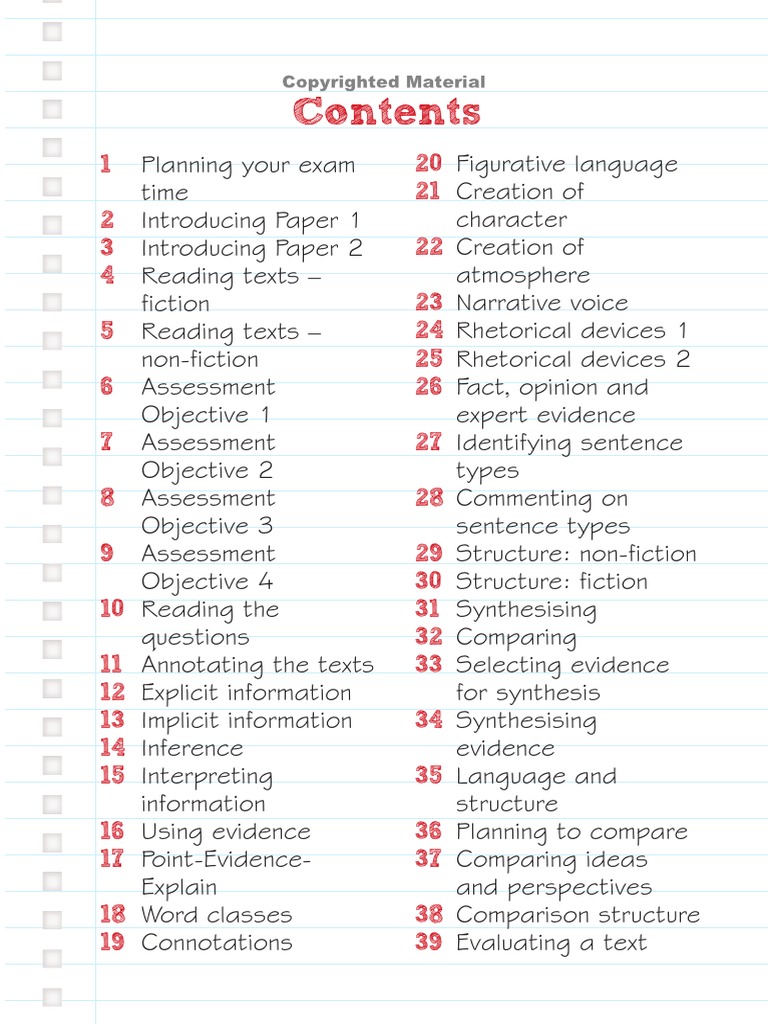 Revise Edexcel Gcse English Revision Cards | PDF
