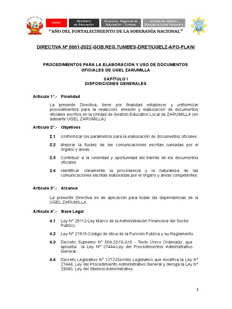 Directiva - Documentos 2022 | PDF | Derecho | Informática