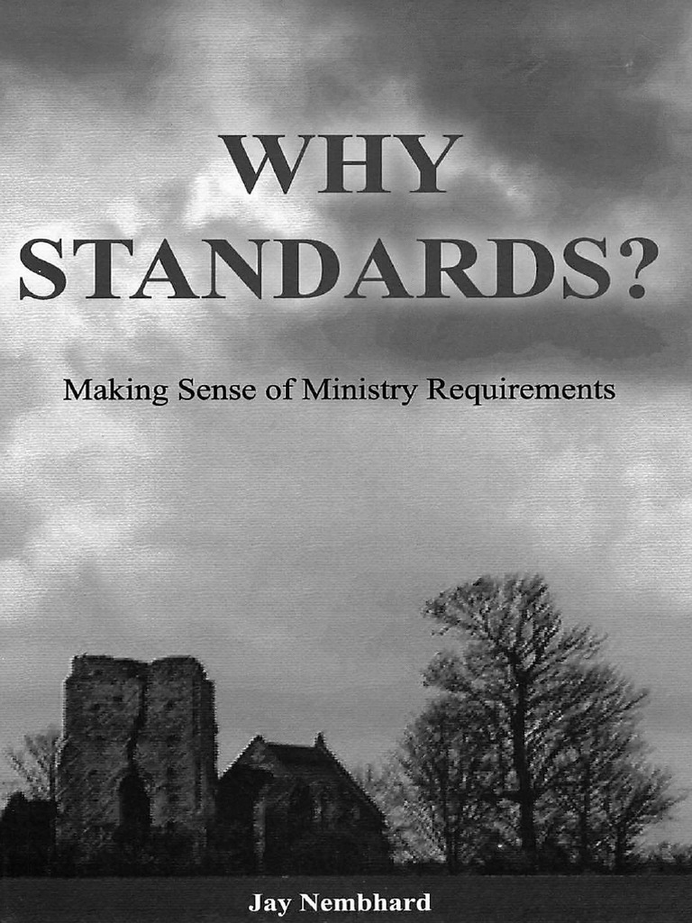 Why Standards - Jay Nembhard | PDF