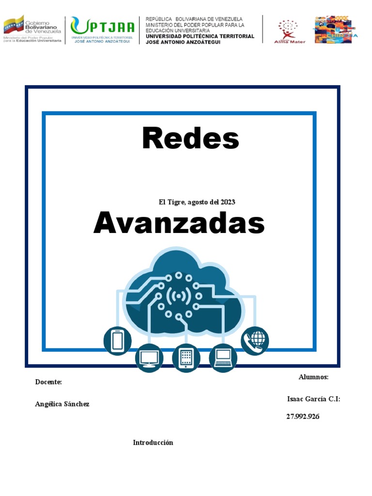 Redes Avanzadas: Conceptos y Aplicaciones | PDF | Enrutador (Computación) | Red de computadoras