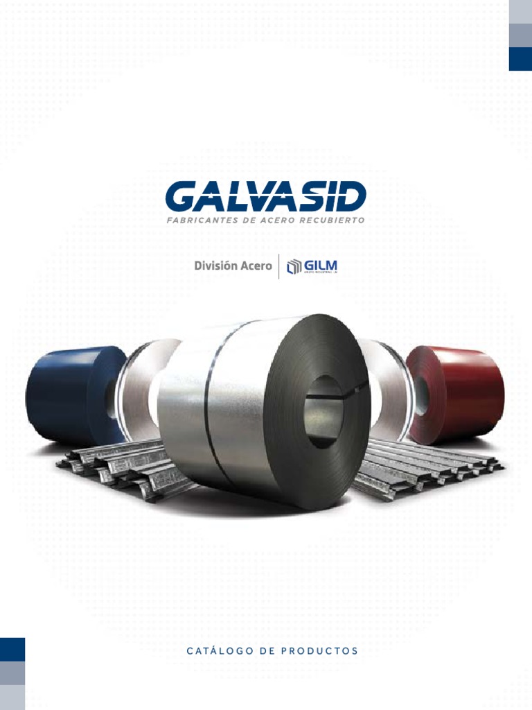 Catalogo Galvasid | PDF | Acero | Revestimiento