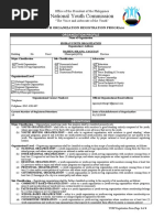 YORP Registration Form 3 | PDF | President Of The Philippines | World Politics
