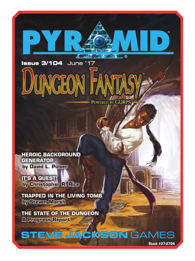 Pyramid 3-104 - Dungeon Fantasy Roleplaying Game | PDF