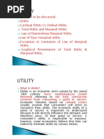 Assumptions of Cardinal Approach | PDF | Utility | Marginal Utility