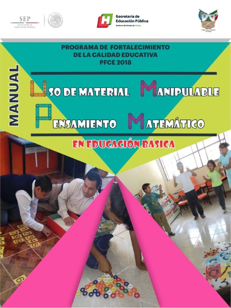 Manual Uso de Material Manipulable Pensamiento Matemático | PDF ...
