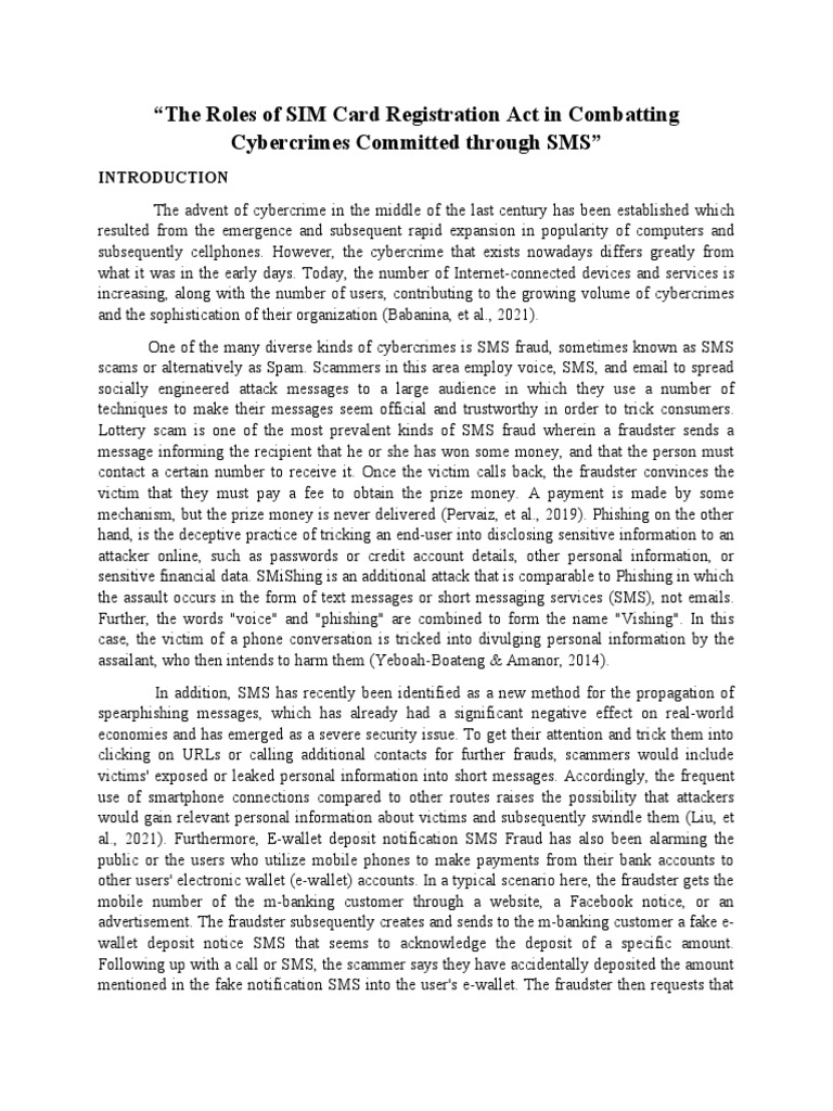 Revised Research | PDF | Phishing | Cybercrime