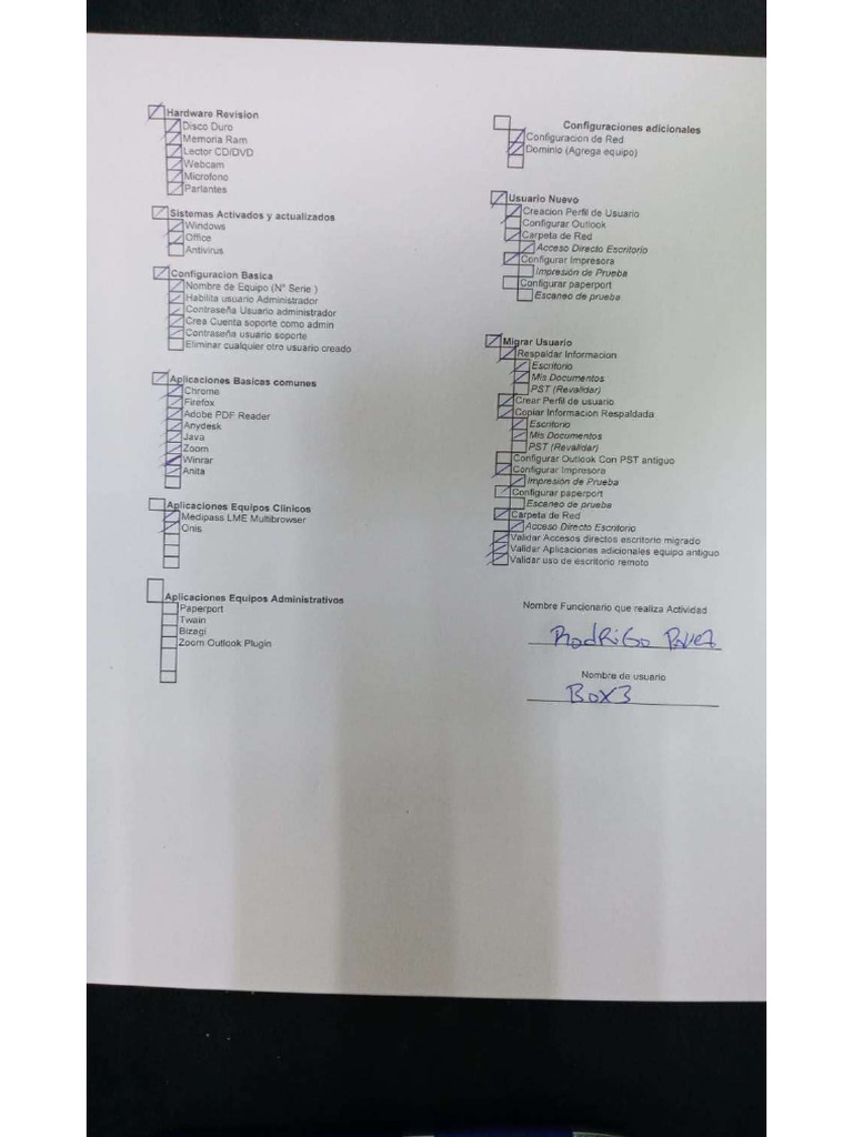 Checklist Box 3 | PDF