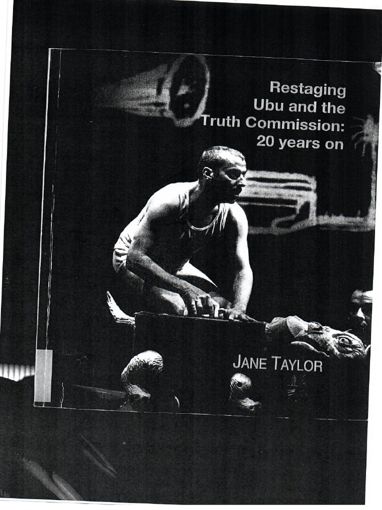 Ubu and The Truth Commission 1 | PDF