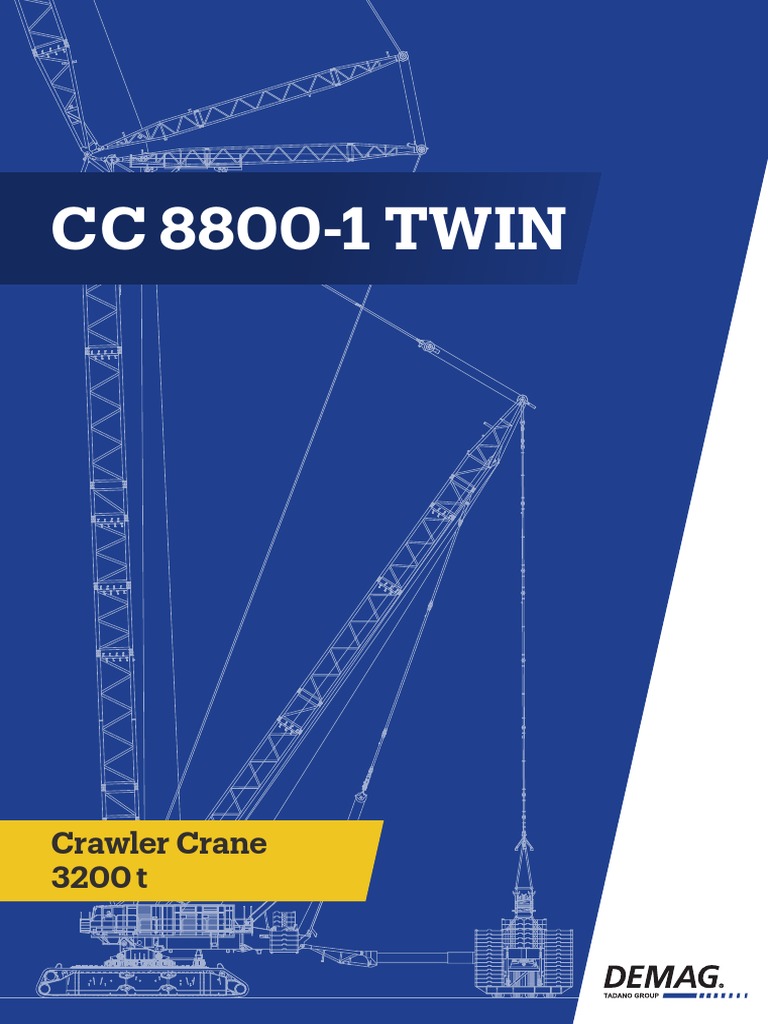Grue CC 8800-1 TWIN : 3200t | PDF