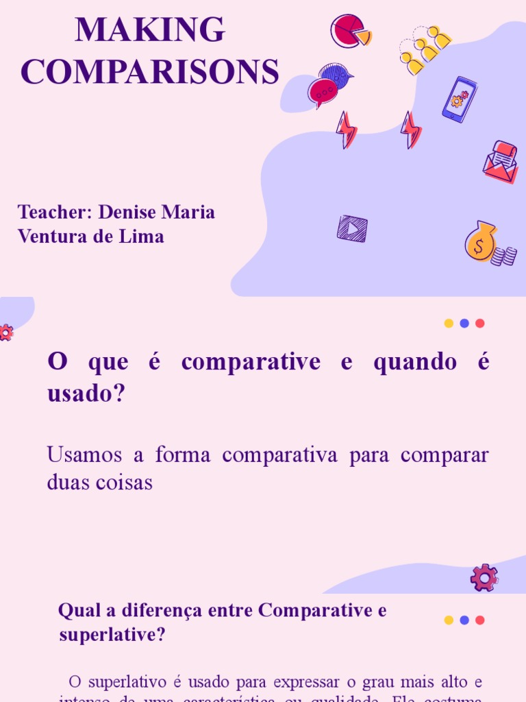 Making Comparisons | PDF