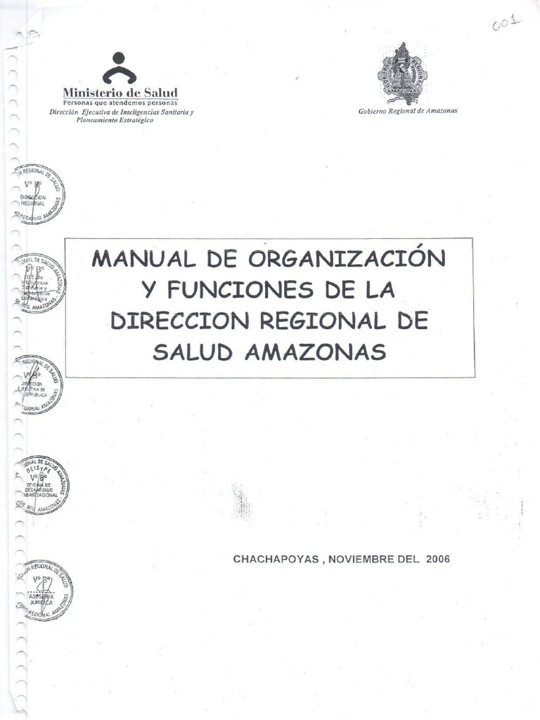 Mof-2006 Diresa | PDF