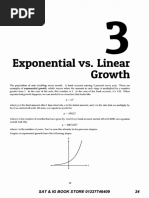 Linear vs Exponential Growth Models | PDF | Applied Mathematics
