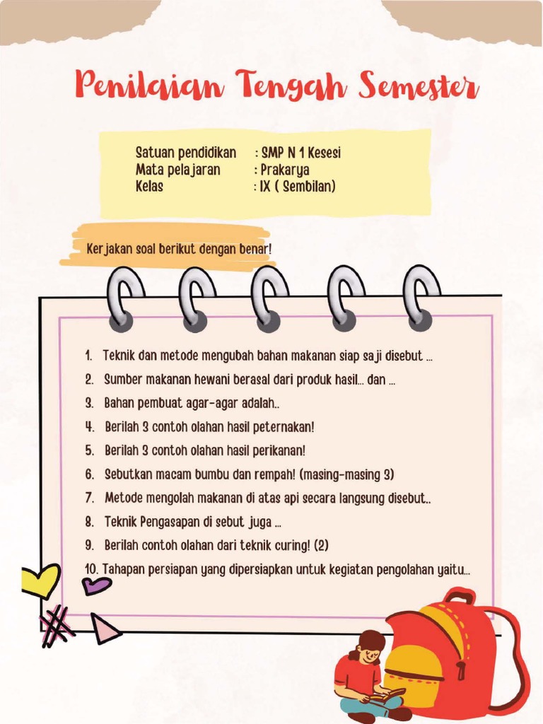 Kuning Ilustrasi Simpel Cara Belajar Efektif Infografik Poster | PDF