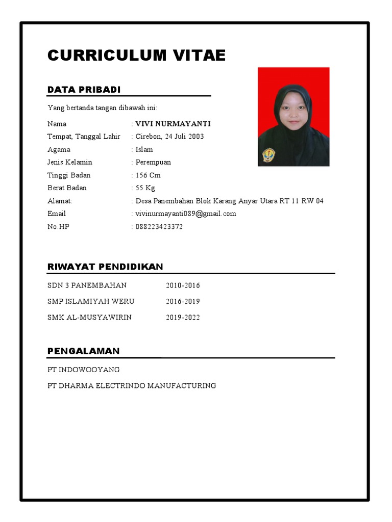 Curriculum Vitae Polos | PDF