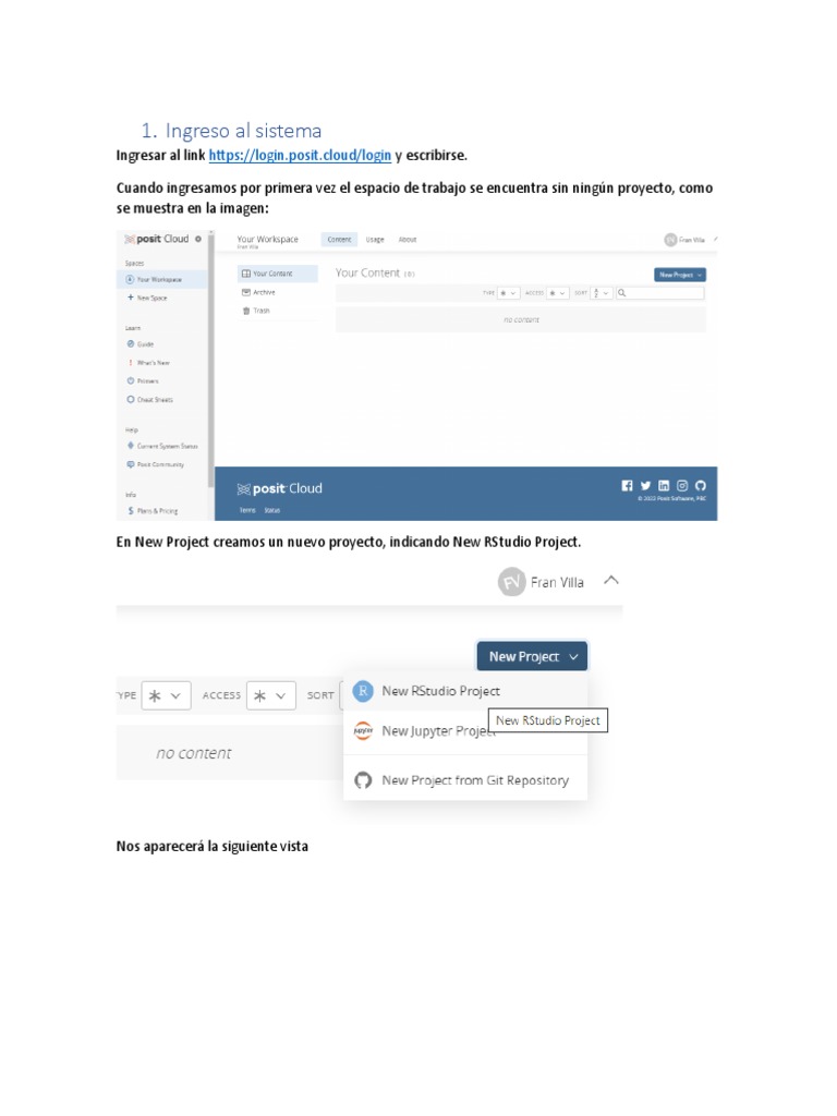 Manual Posit Cloud Descargar Gratis Pdf índice De Masa Corporal