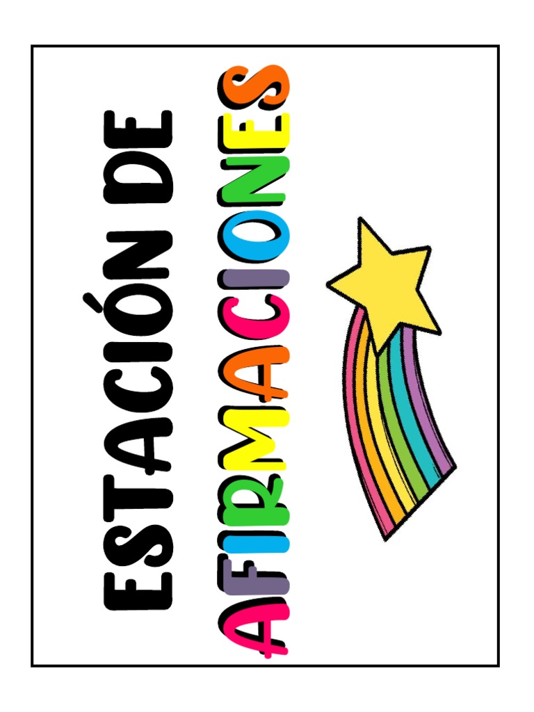 Estacion de Afirmaciones-1 | PDF