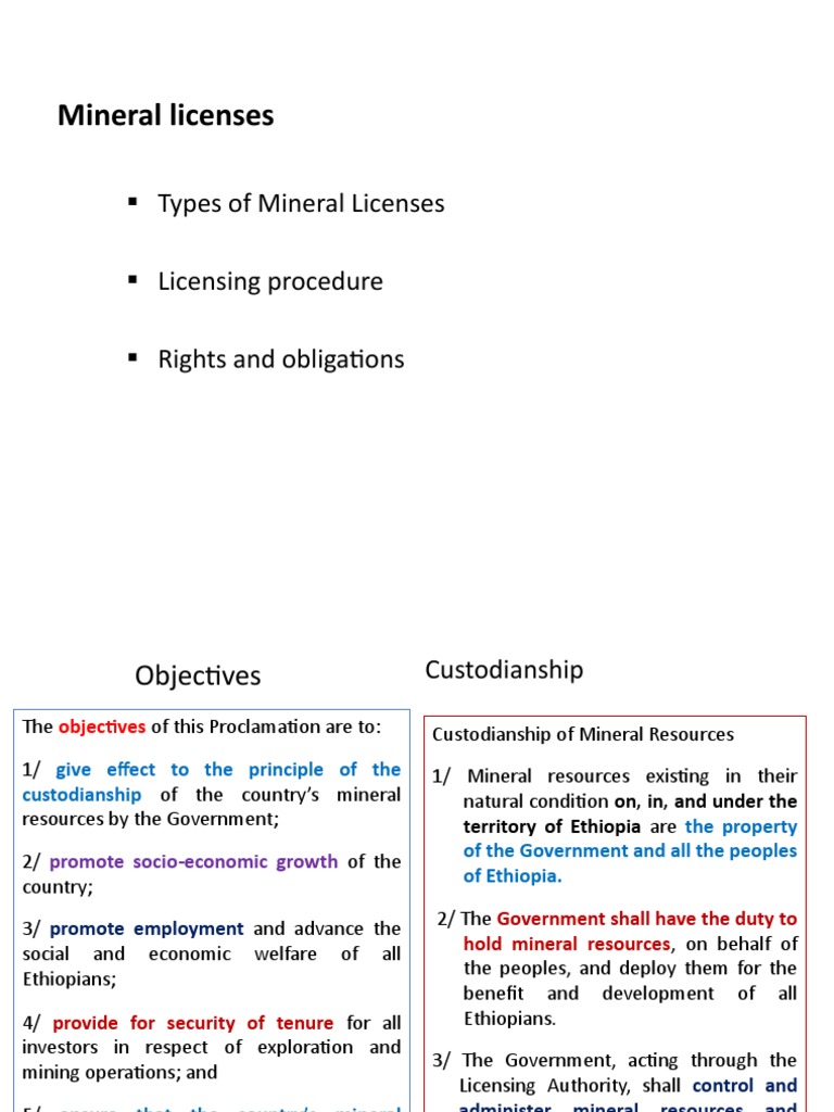 Mineral Rights | PDF | License | Mining