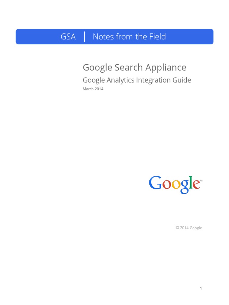 GSAGoogle Analytics Guide | PDF | Xslt | Analytics