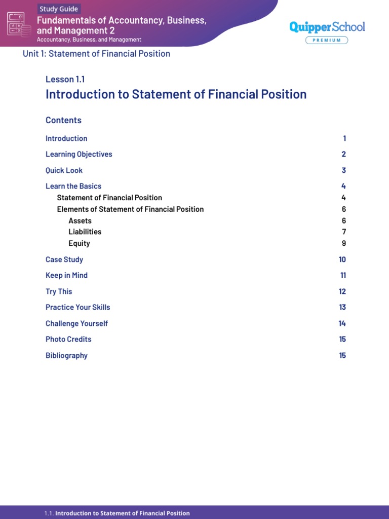Fabm 2 SG 12 Q1 0101 | PDF | Balance Sheet | Equity (Finance)