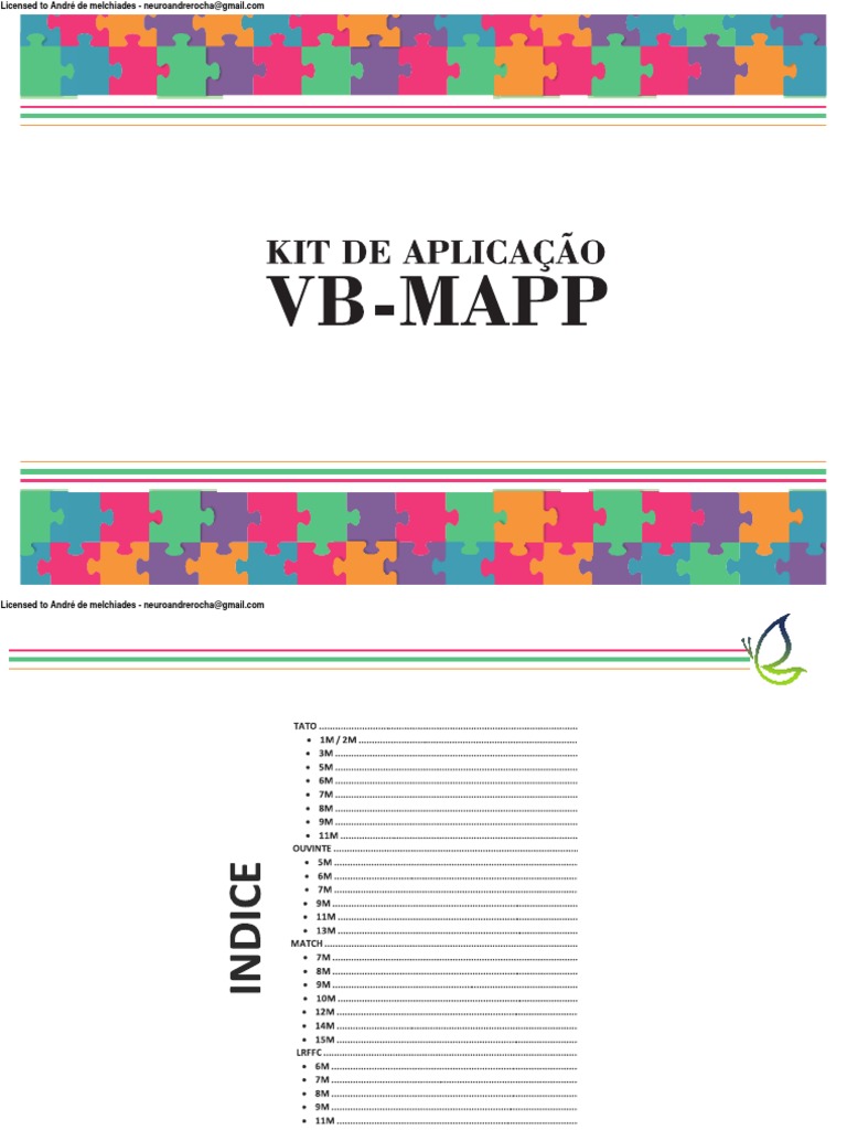 VB Mapp Livro de Cards | PDF